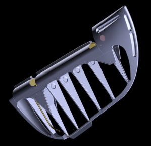 FW-190: Rudder Model Finish – Aviation CAD TechNotes