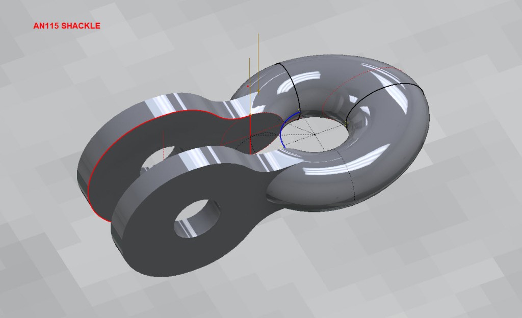 Technote: AN115 Shackle Model – Aviation CAD TechNotes