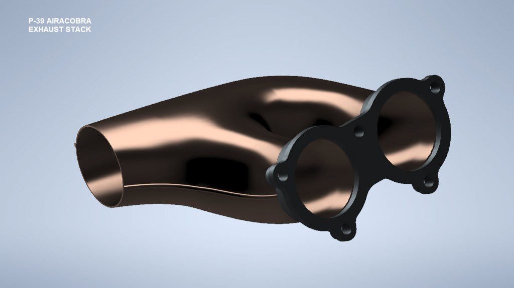 Technote: P-39 Airacobra Exhaust Stack – Aviation CAD TechNotes
