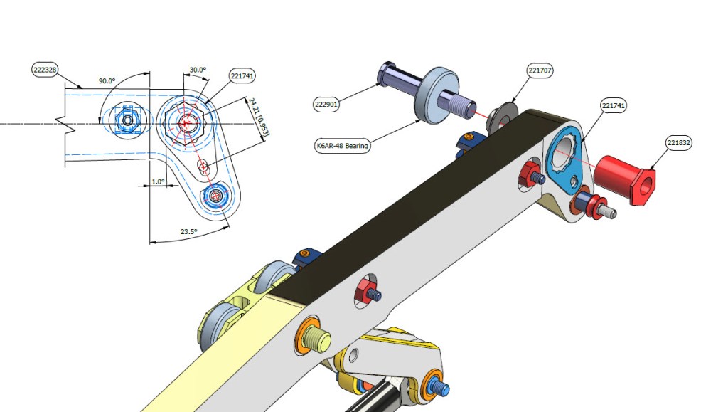 Technote: P-38 Lightning Flap Guide Tracks – Aviation CAD TechNotes