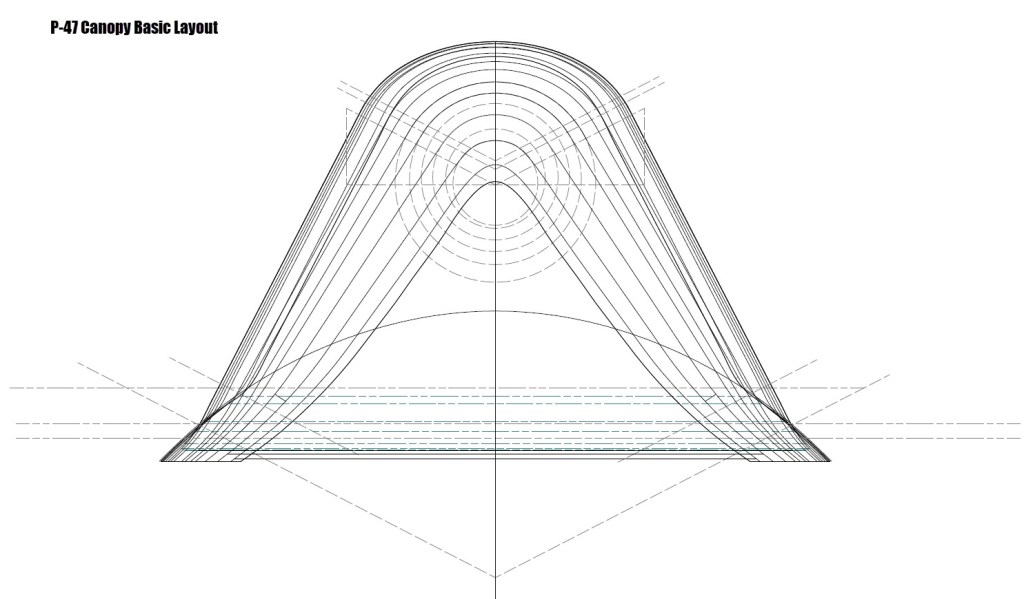 P-47 Canopy and Grumman Goose Nacelle – Aviation CAD TechNotes