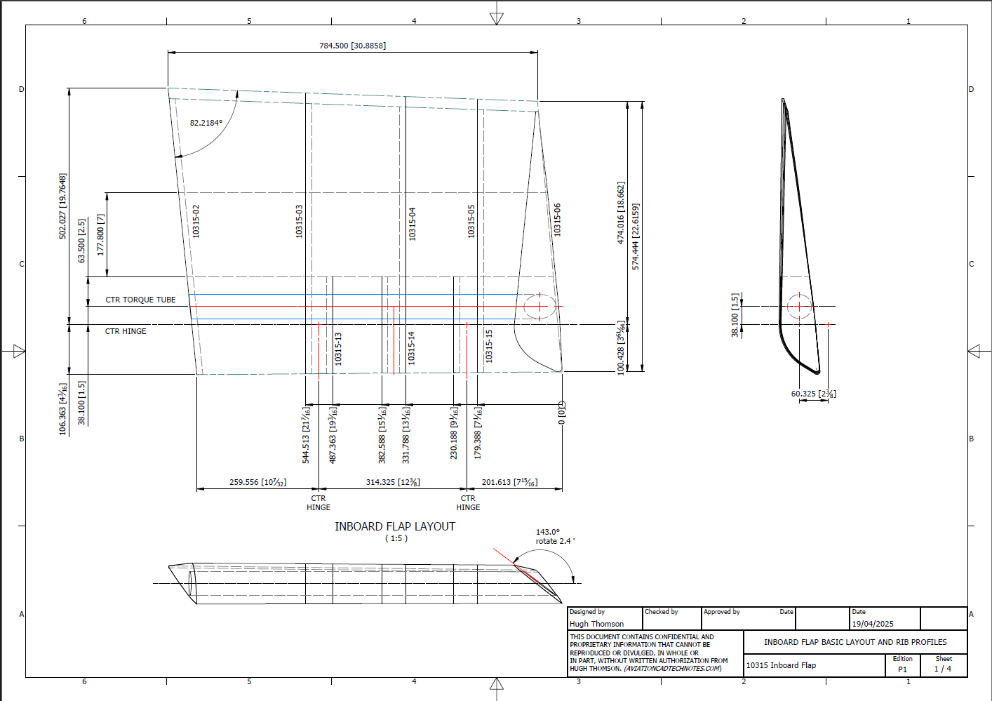 Aviation CAD TechNotes – Historical Aviation Research, Ordinate Studies ...